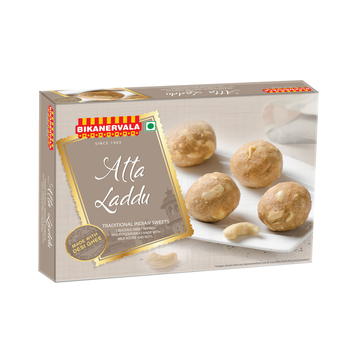 Bikanervala Atta Laddu – Healthy & Nutritious Indian Sweet | Energy Snack