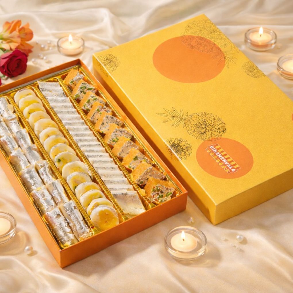 Bikanervala Diamond Mix – Assorted Premium Sweet Box for Gifting ...