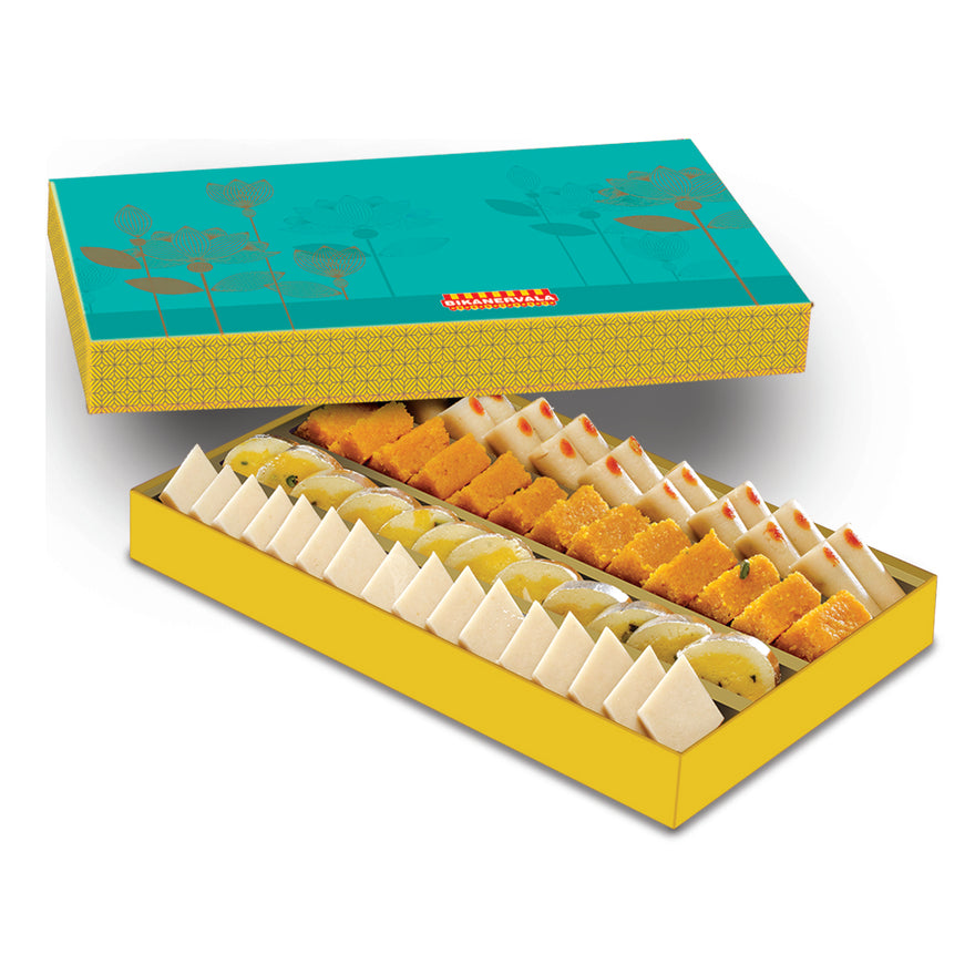 Bikanervala Diamond Mix – Assorted Premium Sweet Box for Gifting ...