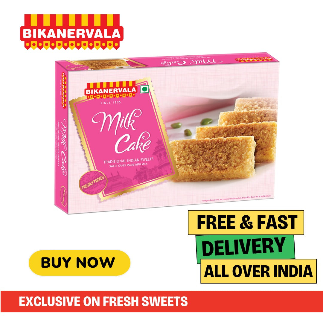 Buy Milk Cake - Freshly Packed Indian Sweet | Bikanervala